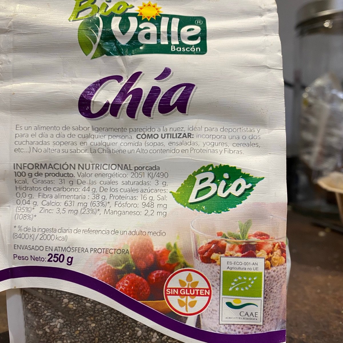 Semillas de chia from Bio valle - Vegan Product Reviews & Ratings ...