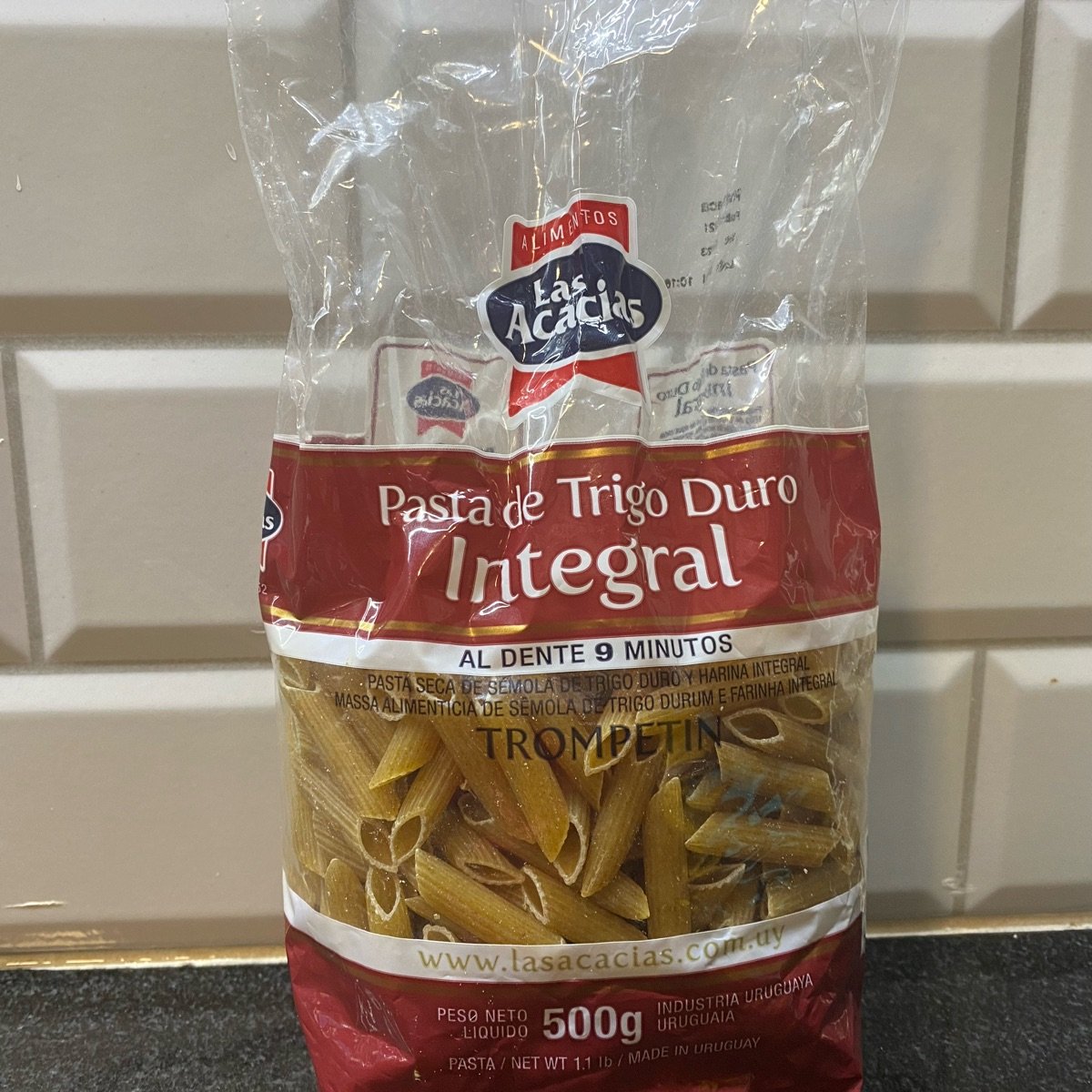 pasta de trigo duro integral from Las Acacias - Vegan Product Reviews ...