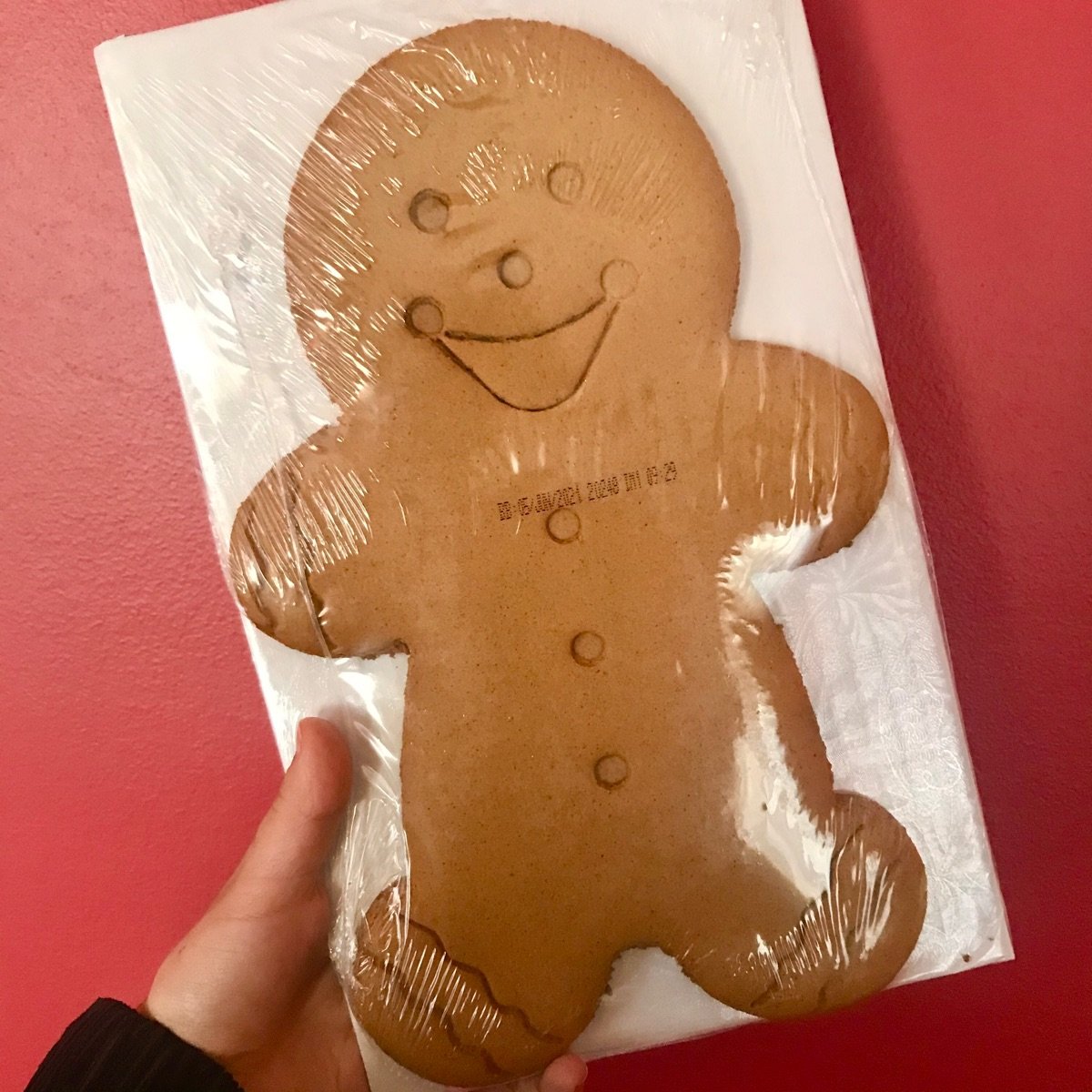 Giant Gingerbread Man from Olympic Wholesale - Vegan Product Reviews ...