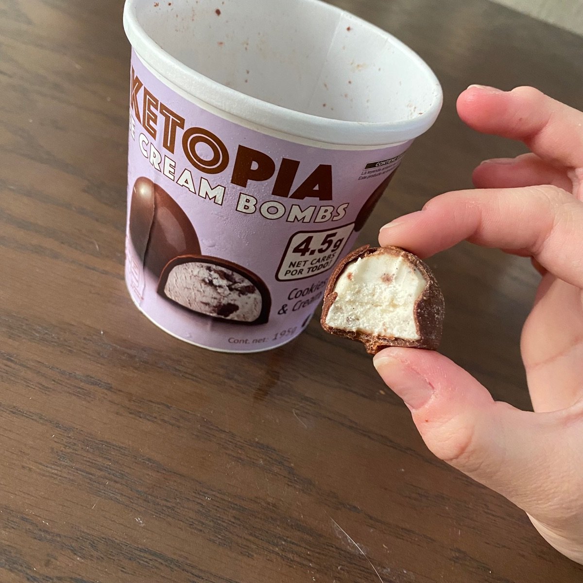 Cookies & Cream Ice Cream Bombs from Ketopia - Vegan Product Reviews & Ratings | abillion