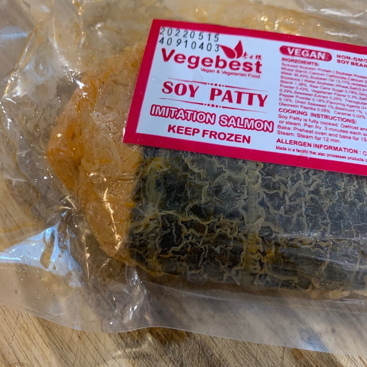 Imitation salmon from Vegebest - Vegan Product Reviews & Ratings | abillion