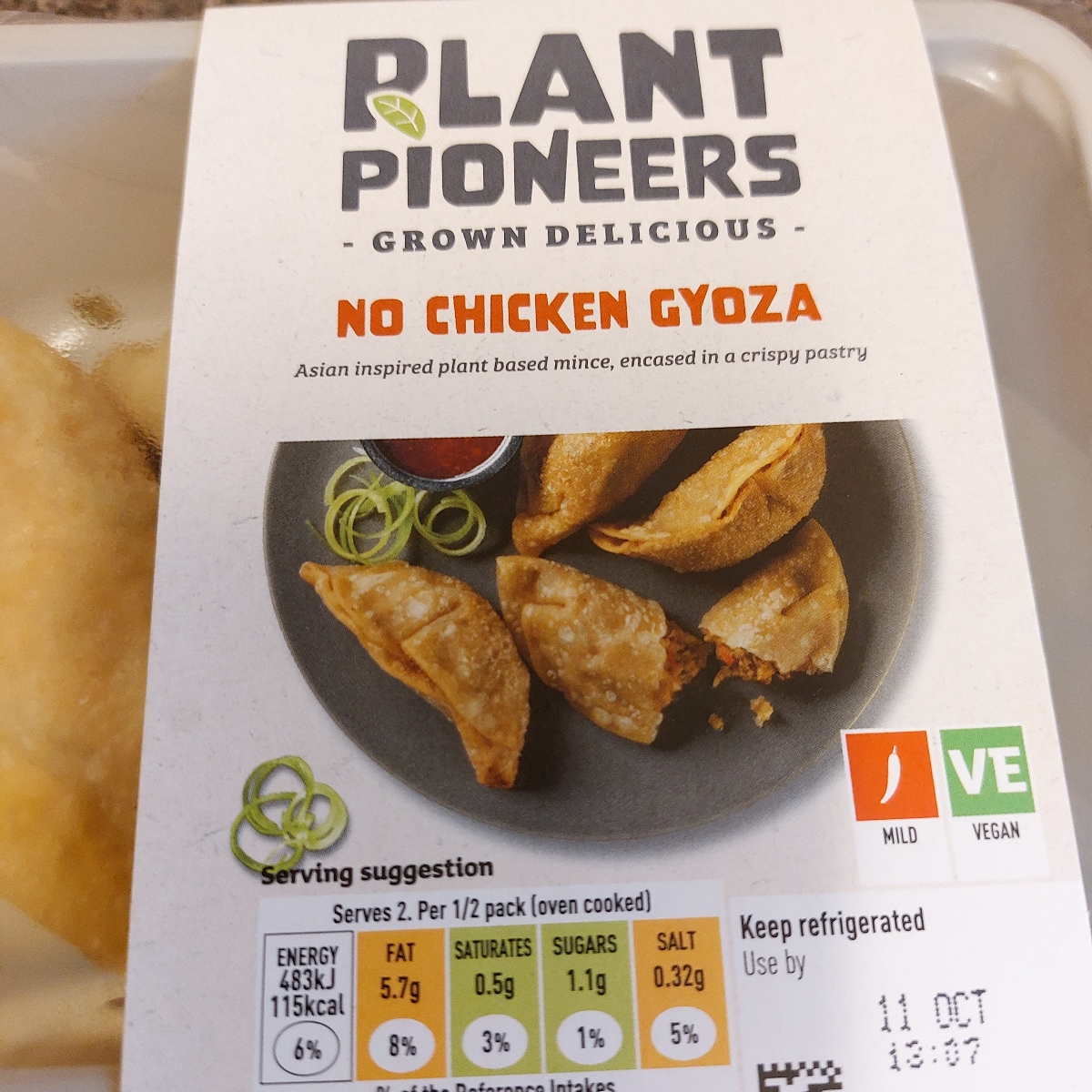 No chicken gyoza from Plant Pioneers - Vegan Product Reviews & Ratings ...