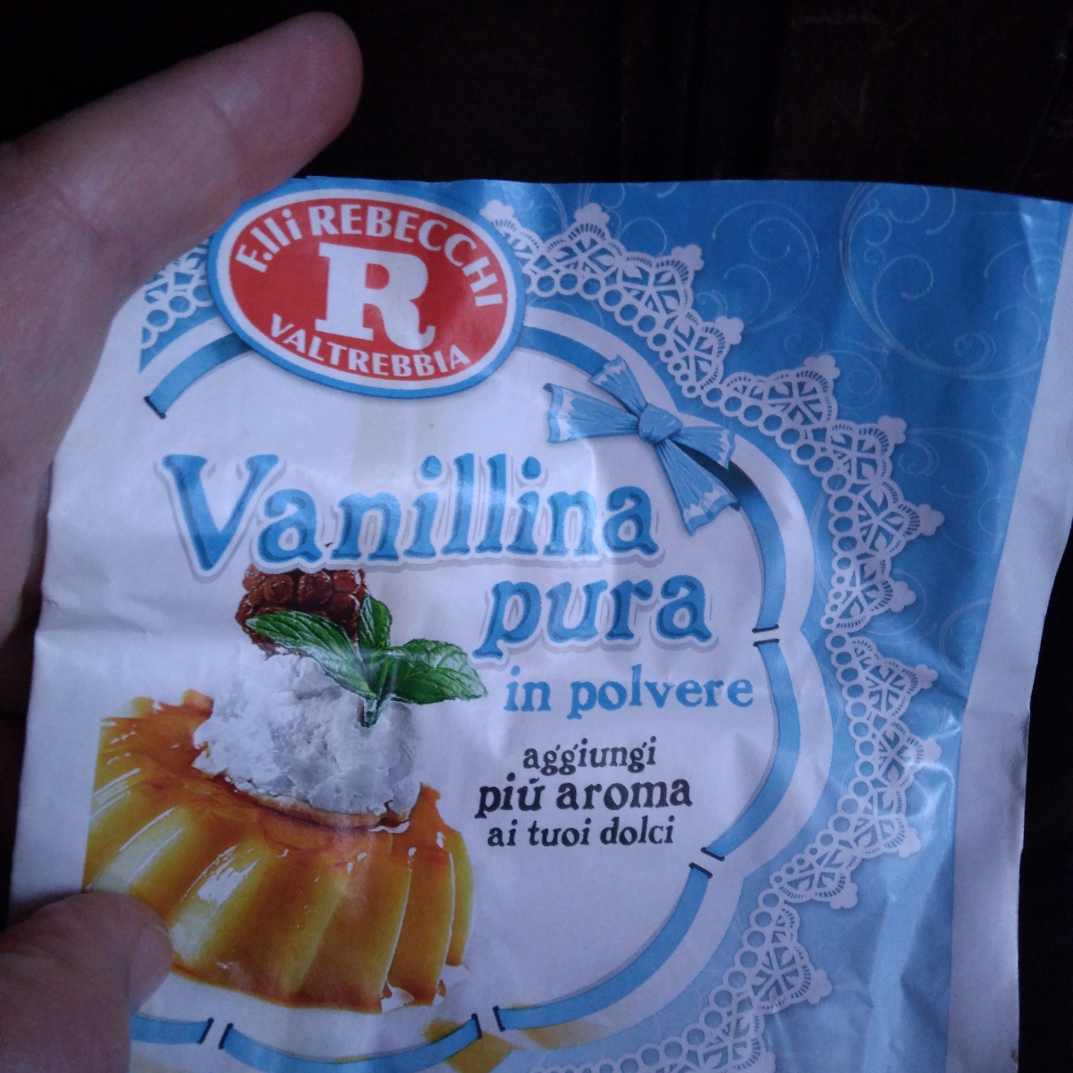 Vanillina pura from Fratelli rebecchi - Vegan Product Reviews & Ratings ...