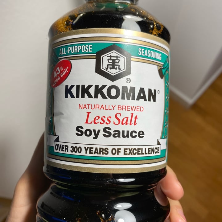 Kikkoman less salt soy sauce Review | abillion