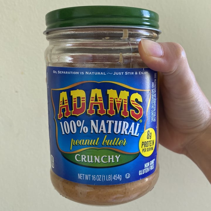 Adams Natural Crunchy Peanut Butter Review | abillion