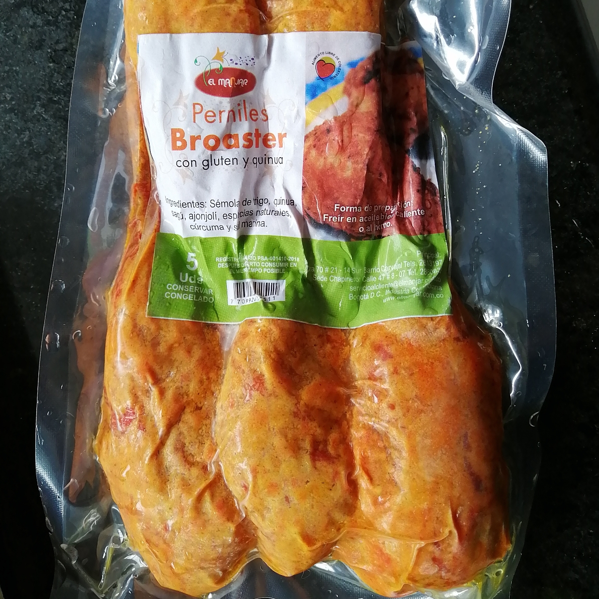 Perniles broasted from El Manjar - Vegan Product Reviews & Ratings ...