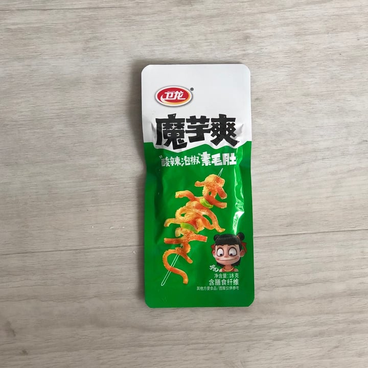 卫龙 Weilong Delicious Konjac Jelly (spicy-sour/ cabe ijo/ green chilli ...