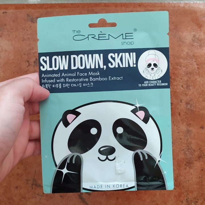 The Crème Shop Slow Down, Skin! Animal Animated Face Mask Review | abillion