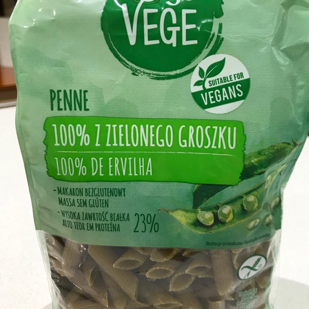 Penne 100% ervilha from Go Vege - Vegan Product Reviews & Ratings ...