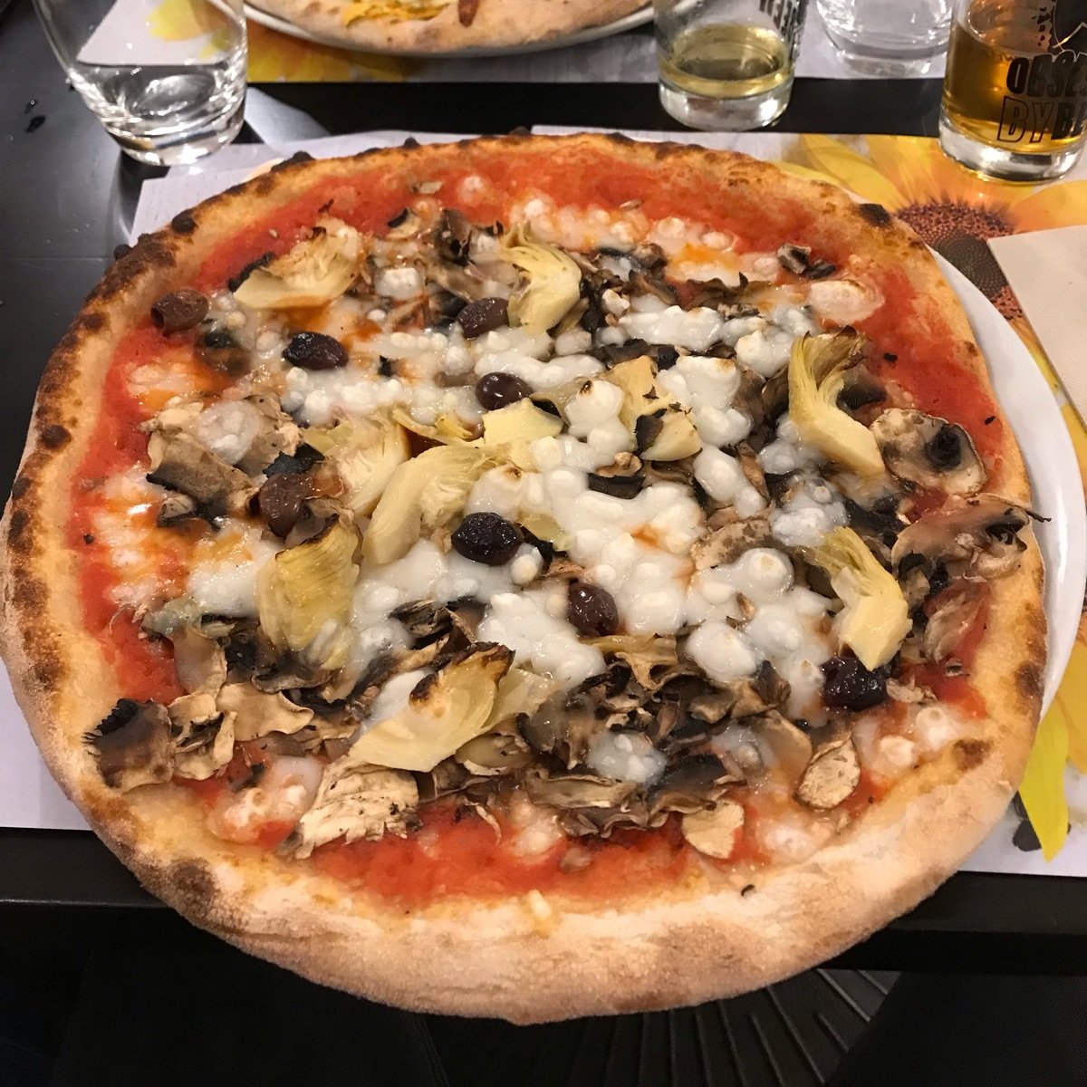 Pizza capricciosa Veg at Caroli 1969 Pizzeria - Review by @knulpa ...
