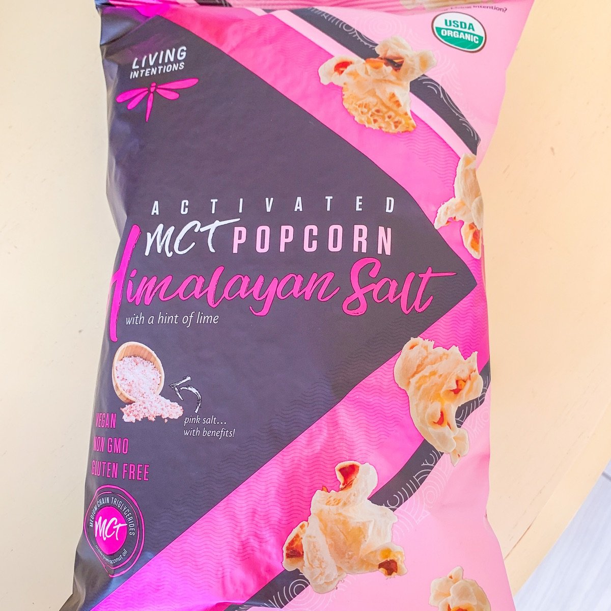Activated MCT Popcorn Himalayan Salt from Living intentions - Vegan ...