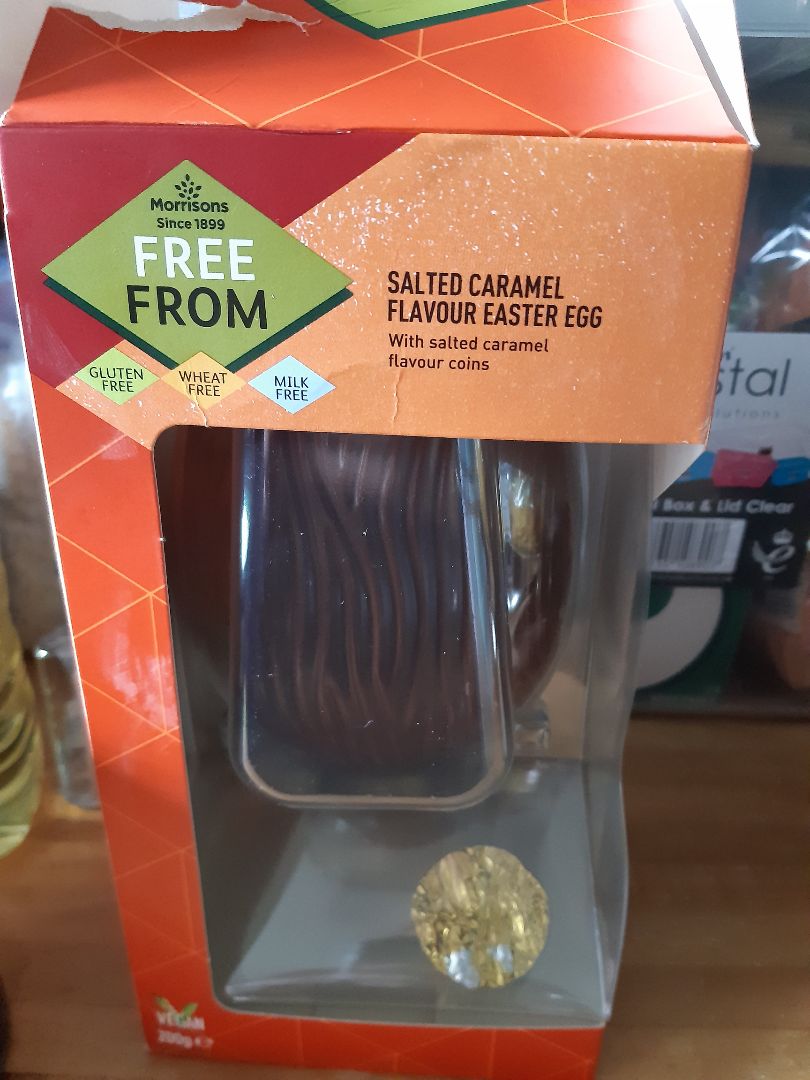 Salted Caramel Flavoured Easter Egg from Morrisons - Vegan Product ...