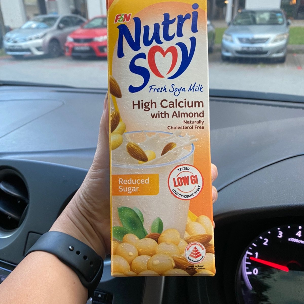 High calcium with Almond Reduced Sugar from Nutrisoy - Vegan Product ...