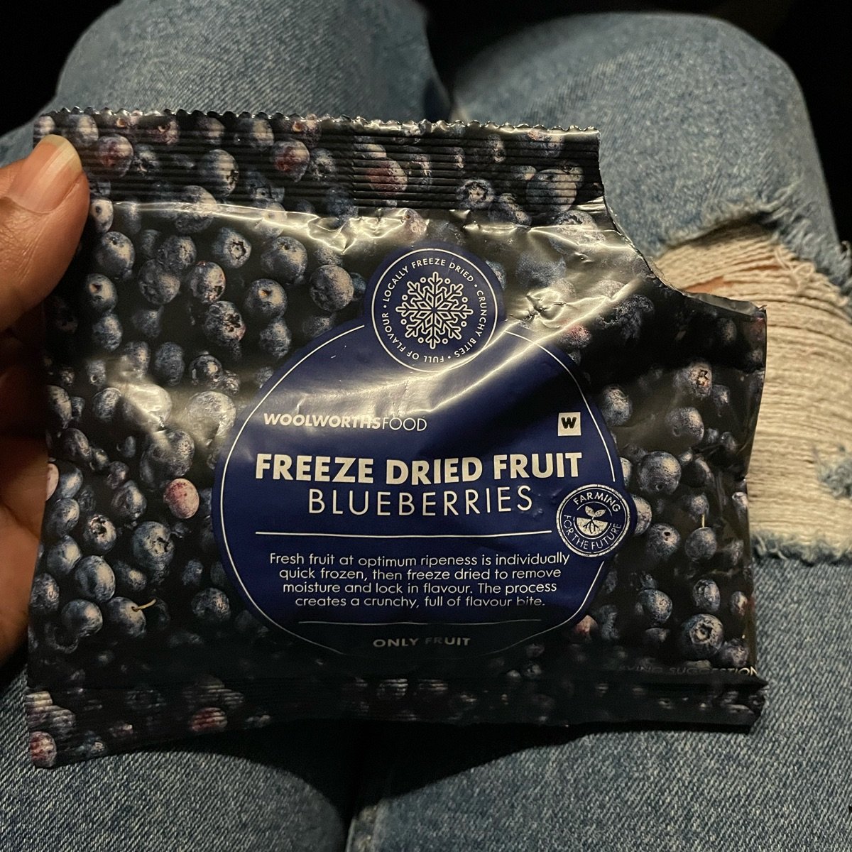 Freeze dried blueberries from Woolworths Food - Vegan Product Reviews ...