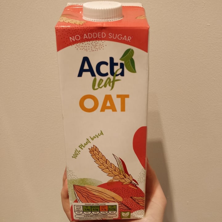 Acti Leaf Oat milk Review | abillion