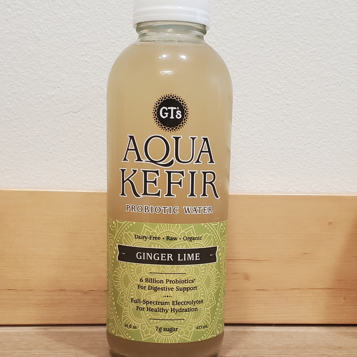 Aqua kefir ginger lime from GT’s Living Foods - Vegan Product Reviews ...