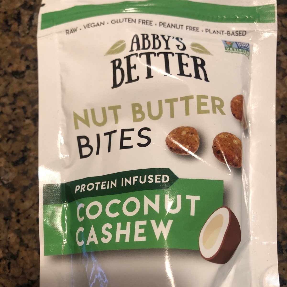 Coconut cashew nut butter bites from Abby's Better - Vegan Product ...