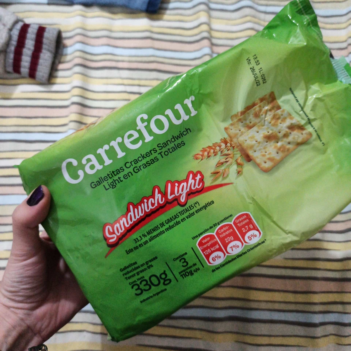 Galletitas crackers Carrefour from Carrefour - Vegan Product Reviews ...