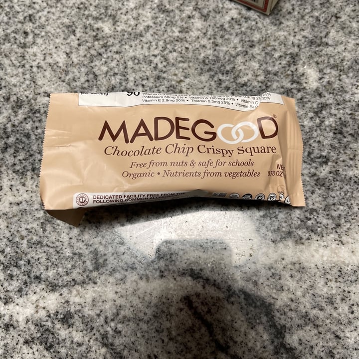 Made Good Chocolate Chip Crispy Squares Review | abillion