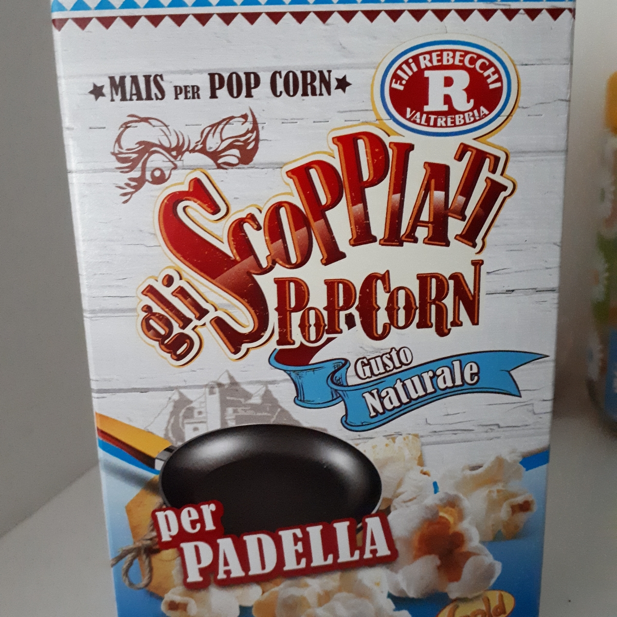 Gli scoppiati pop corn from Fratelli Rebecchi Valtrebbia - Vegan ...