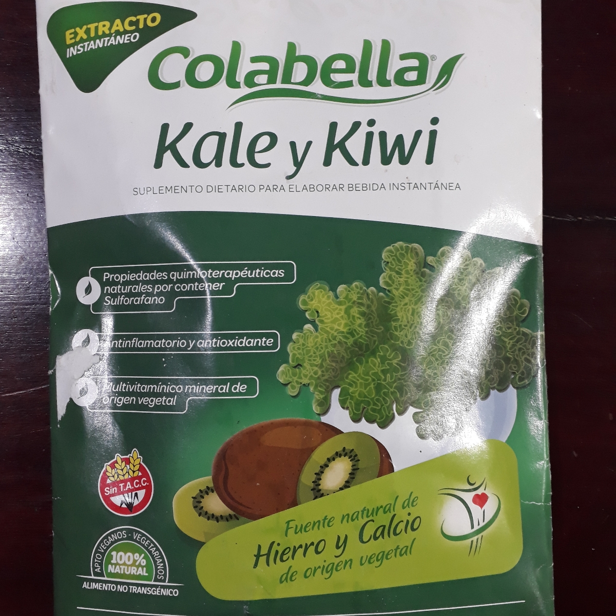 Suplemento Dietario De Kale Y Kiwi from Colabella - Vegan Product ...