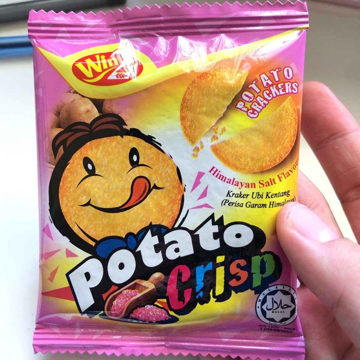 Himalayan Salt Flavored Potato Crisp from Win2 - Vegan Product Reviews ...