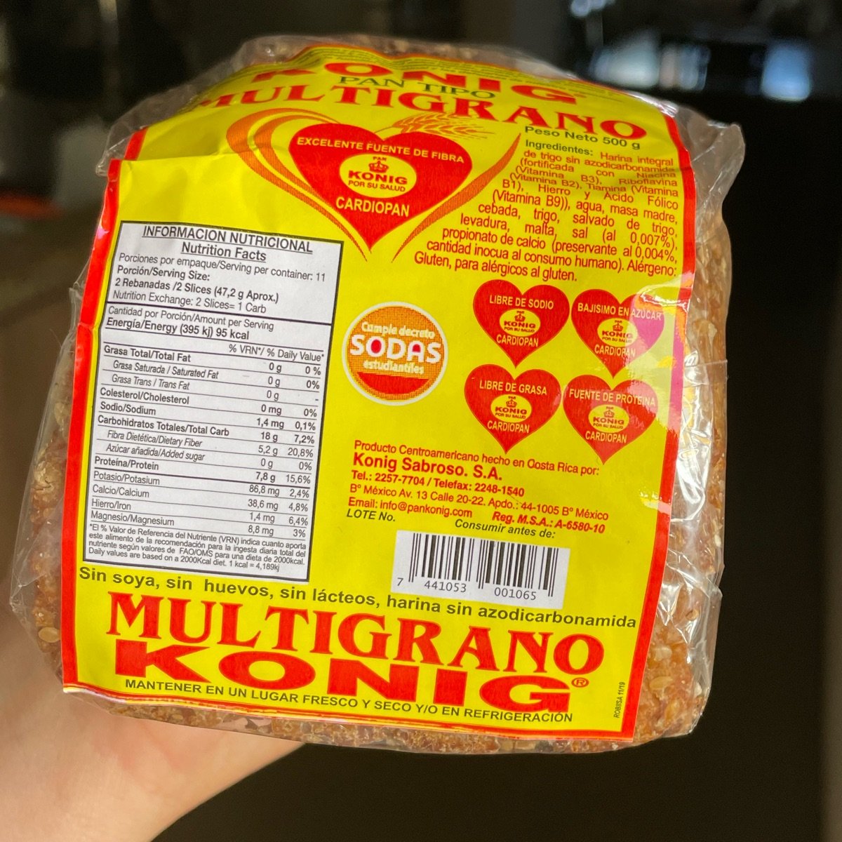 Pan integral from Konig - Vegan Product Reviews & Ratings | abillion