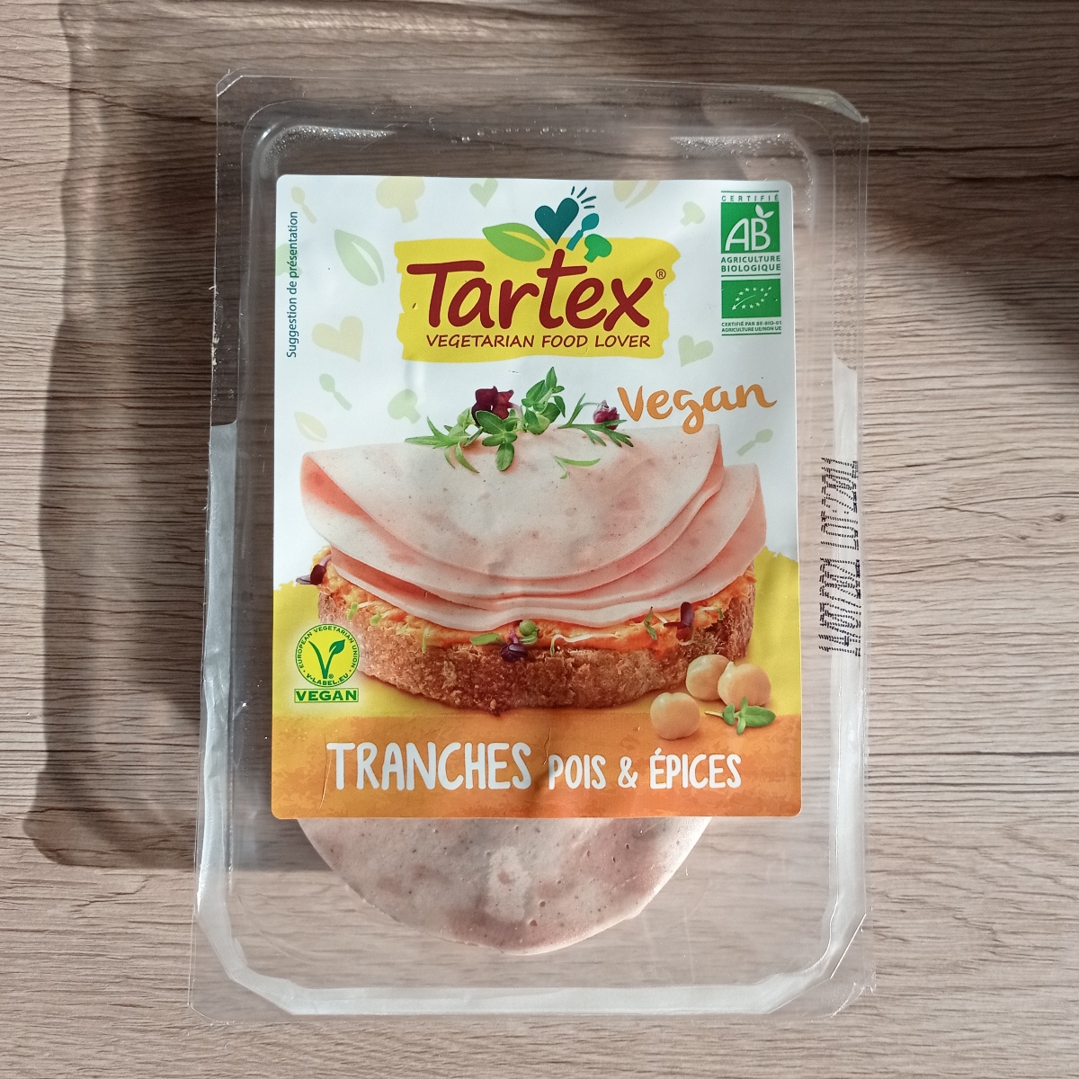 Tranches pois et épices from Tartex - Vegan Product Reviews & Ratings ...