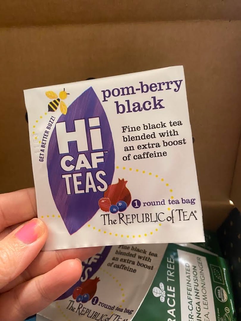 Pom-berry Black from The republic of tea - Vegan Product Reviews ...