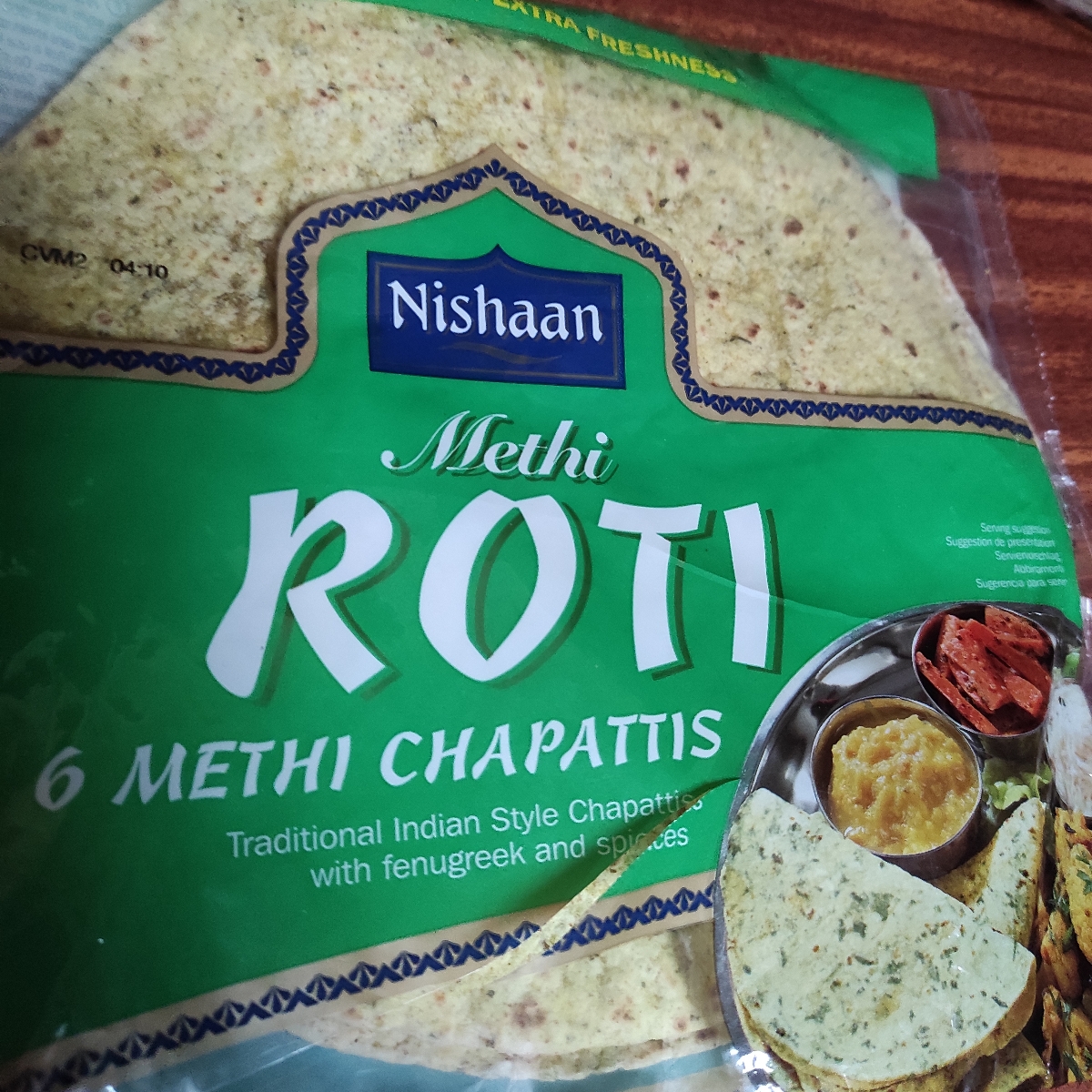 Methi Roti from Nishaan - Vegan Product Reviews & Ratings | abillion