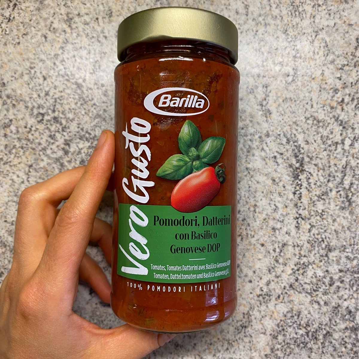 Vero Gusto - Pomodori, Datterini con Basilico Genovese DOP from Barilla ...