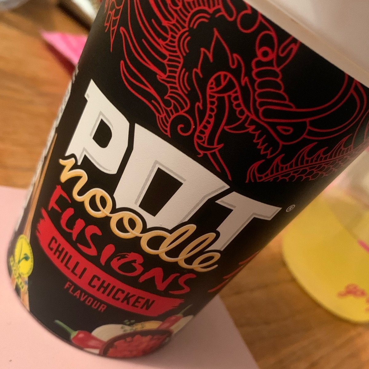 Fusions chilli chicken from Pot Noodle - Vegan Product Reviews ...