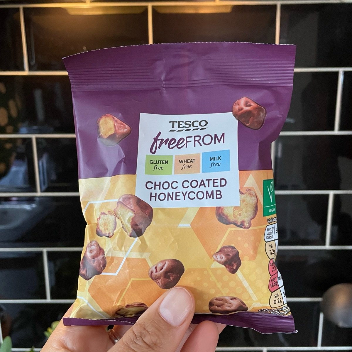 CHOC COATED HONEYCOMB from Tesco - Vegan Product Reviews & Ratings ...