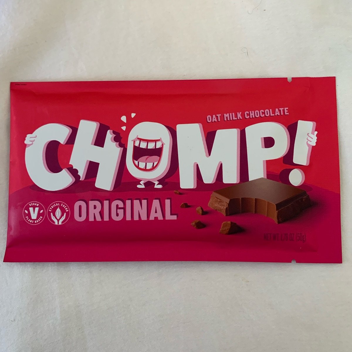 Chomp Original Vegan Milk Chocolate from Chomp! Chocolate - Vegan ...