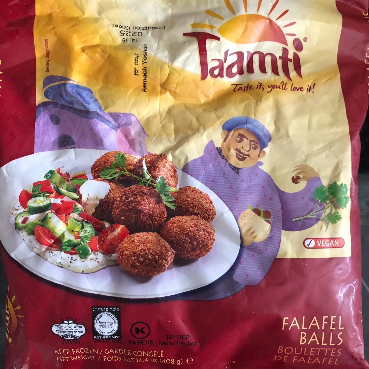 Falafel Balls from Ta’amti - Vegan Product Reviews & Ratings | abillion