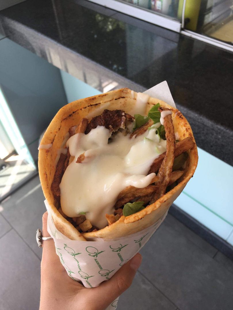 Falafel doner at Aladin Foods, Varna - Vegan Dish Reviews & Ratings ...