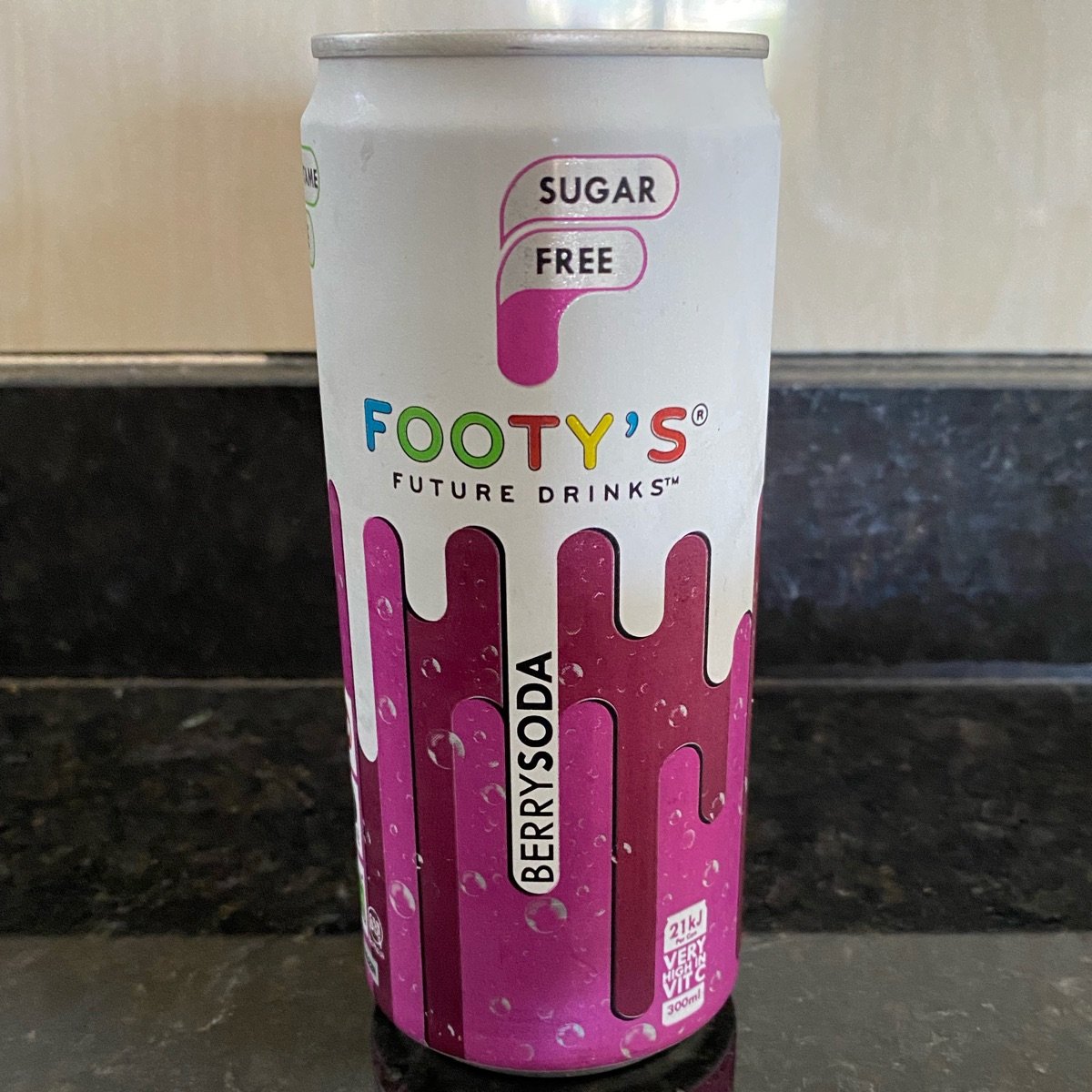 future drinks Berry Soda from Footy’s - Vegan Product Reviews & Ratings ...