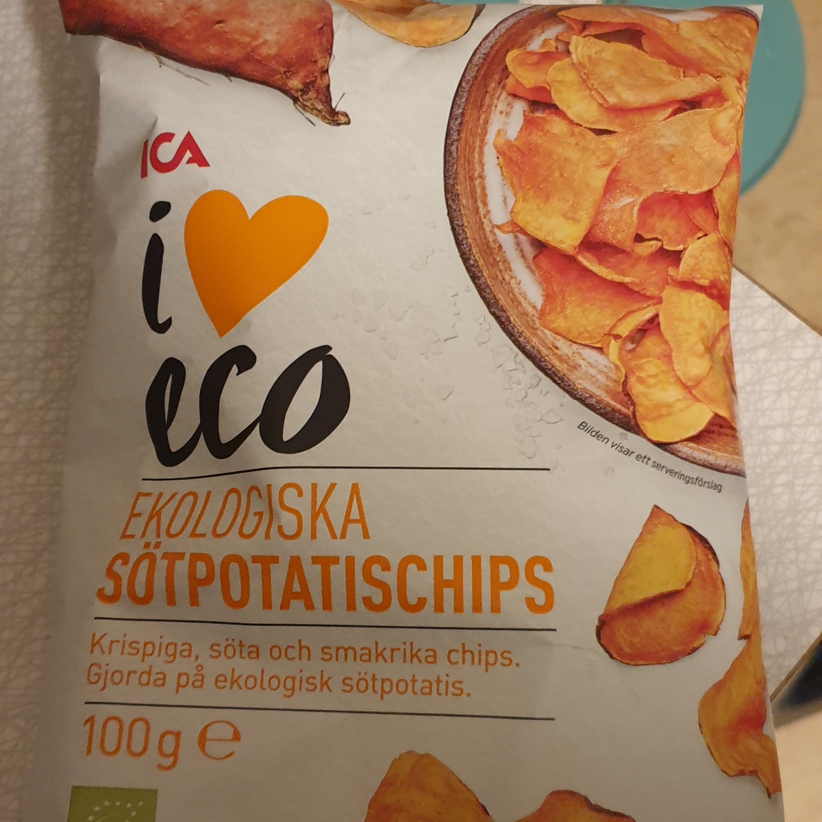 Ekologiska sötpotatischips from Inca - Vegan Product Reviews & Ratings ...