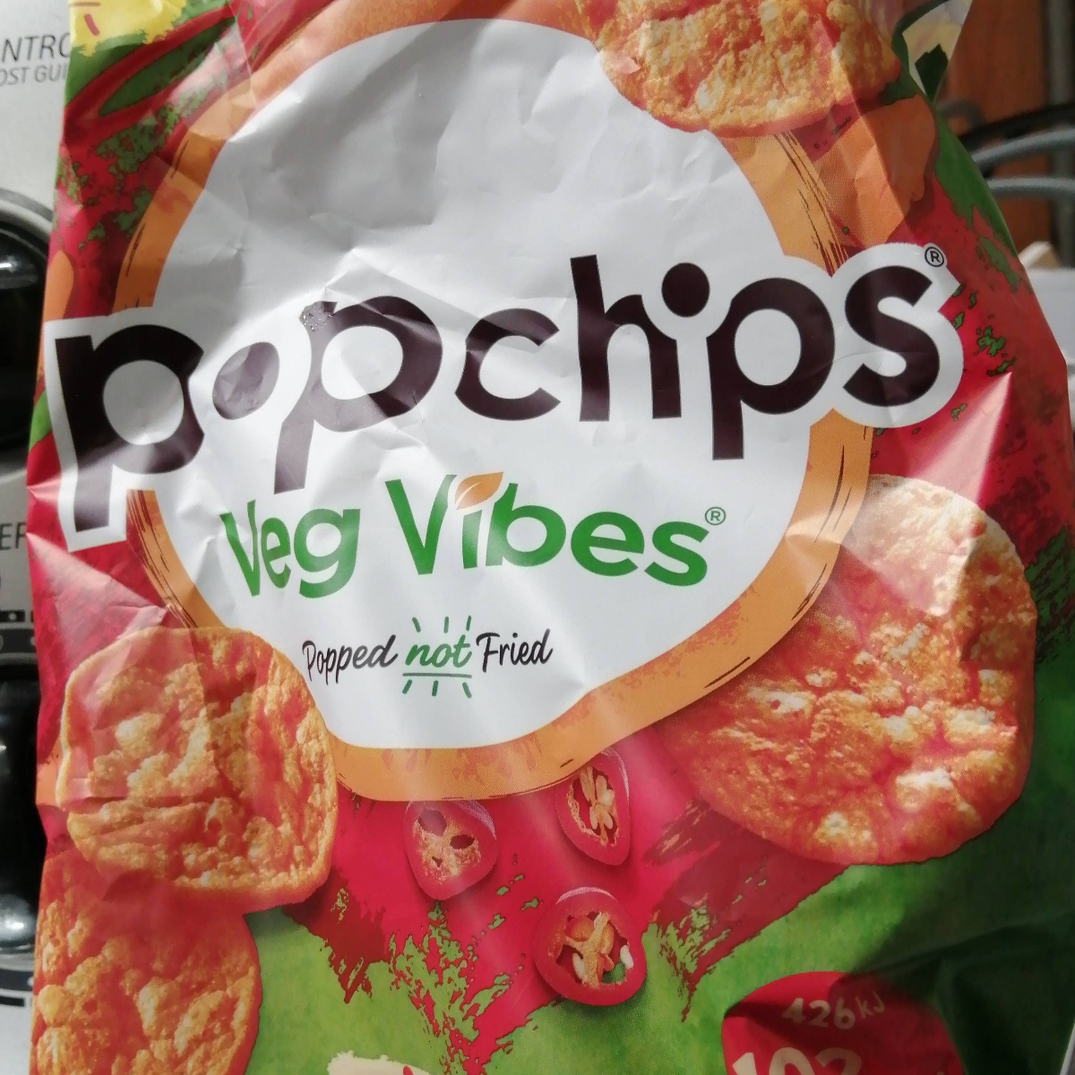Veg vibes sriracha flavour from Popchips - Vegan Product Reviews ...