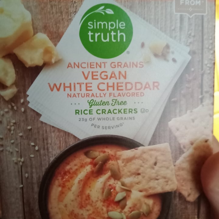 Simple Truth Ancient grains vegan white cheddar gluten free rice ...
