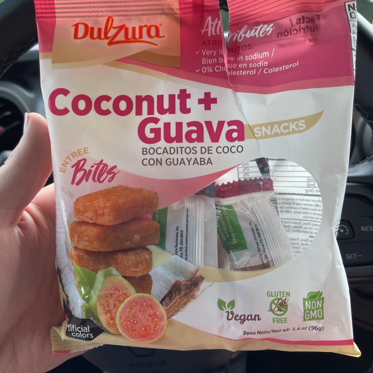 Coconut + Guava Snack from Dulzura - Vegan Product Reviews & Ratings ...