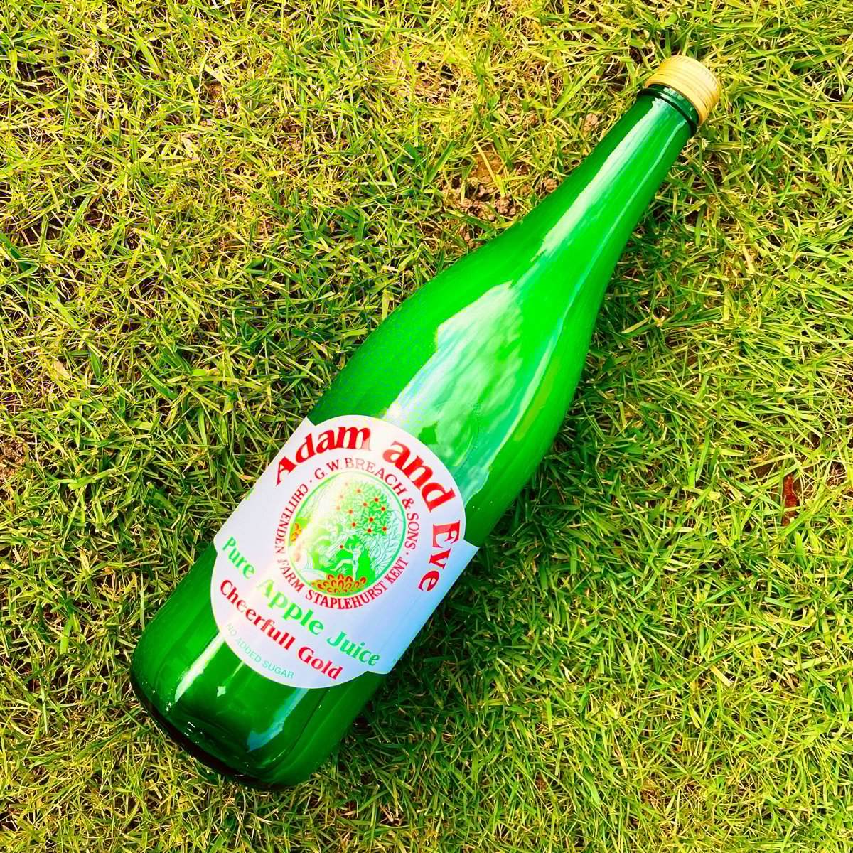 Adam and Eve Pure Apple Juice Cheerfull Gold from G.W Breach & Sons ...