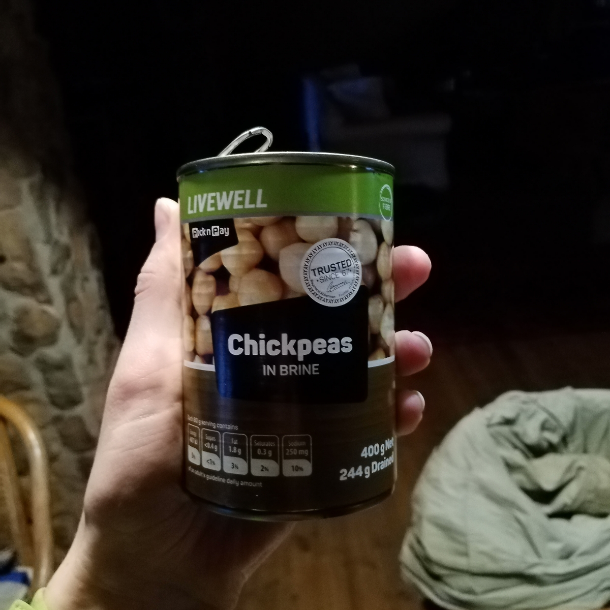 Chickpeas from Pick n Pay - Vegan Product Reviews & Ratings | abillion