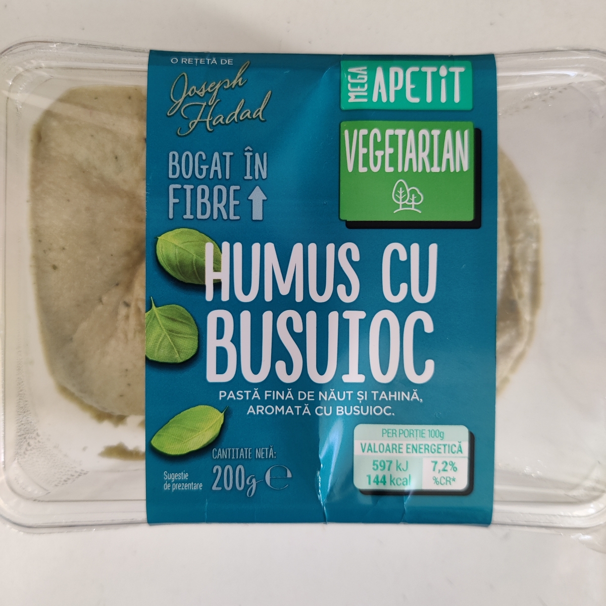 Mega Apetit Humus with Basil Reviews | abillion
