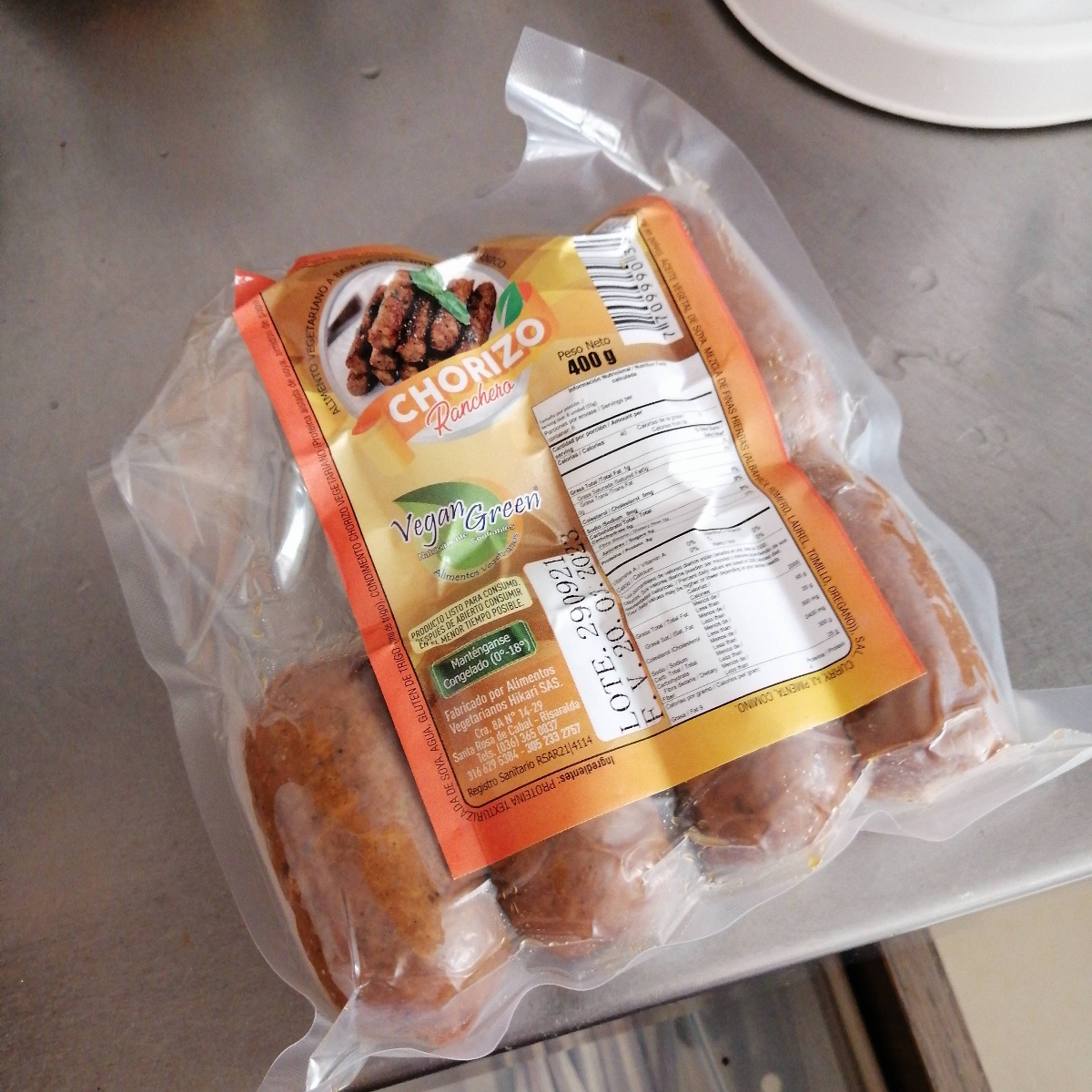 Chorizo Ranchero from Vega green - Vegan Product Reviews & Ratings ...
