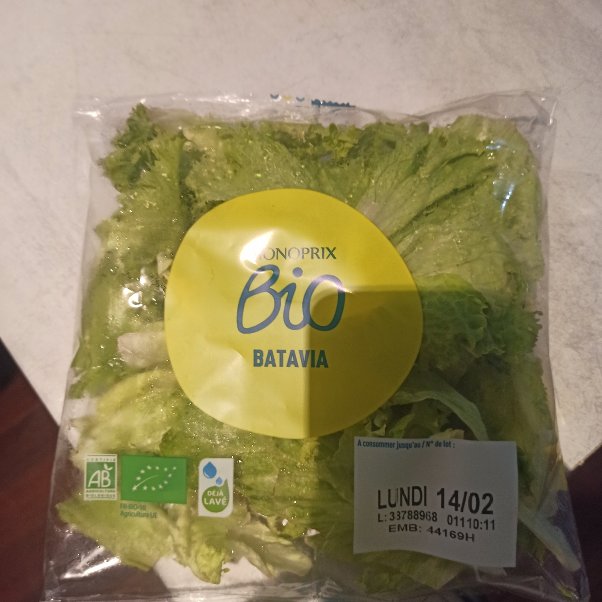 Salade batavia from Monoprix - Vegan Product Reviews & Ratings | abillion