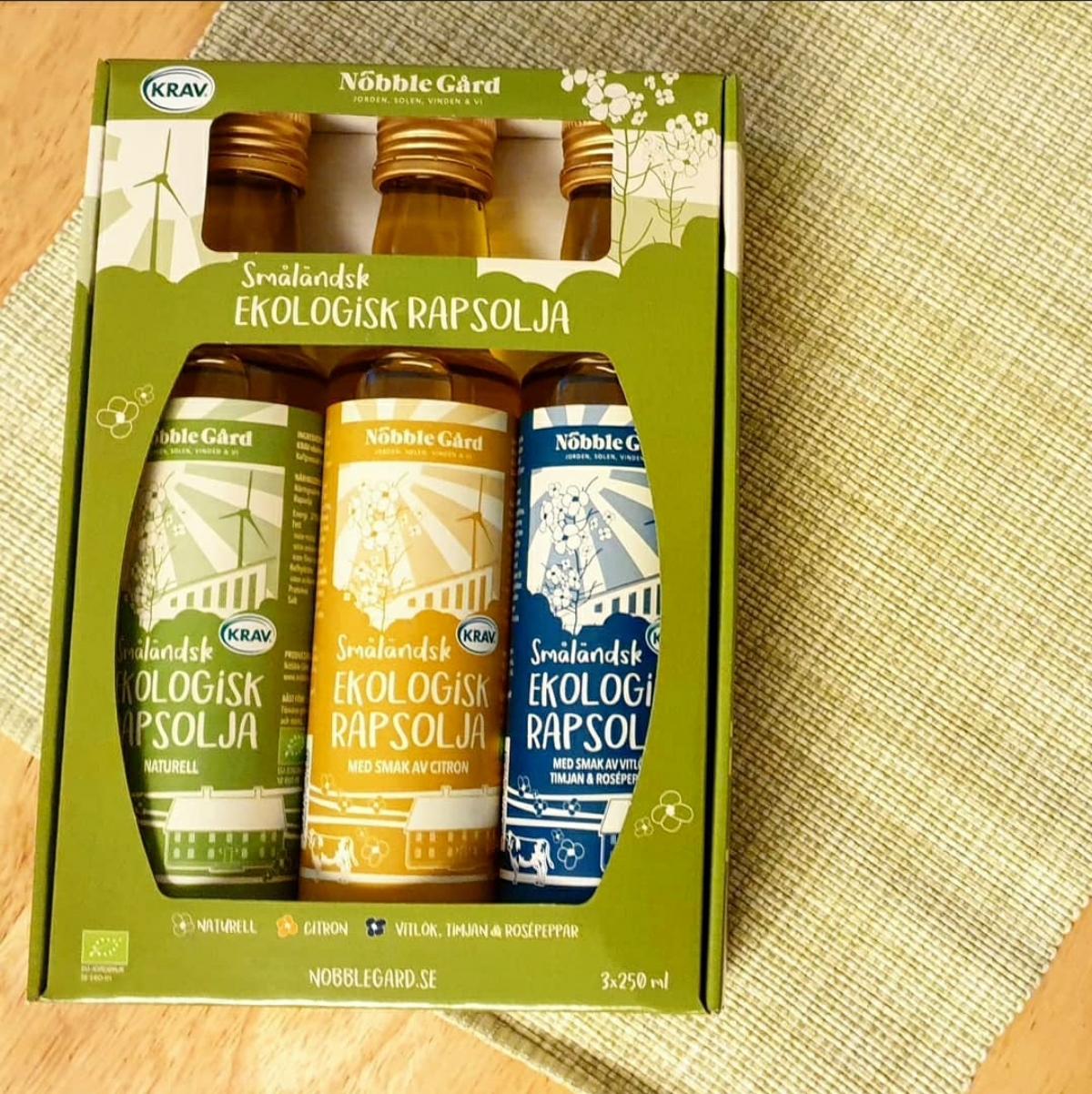 Ekologisk rapsolja 3pack from Nöbble gård - Vegan Product Reviews ...