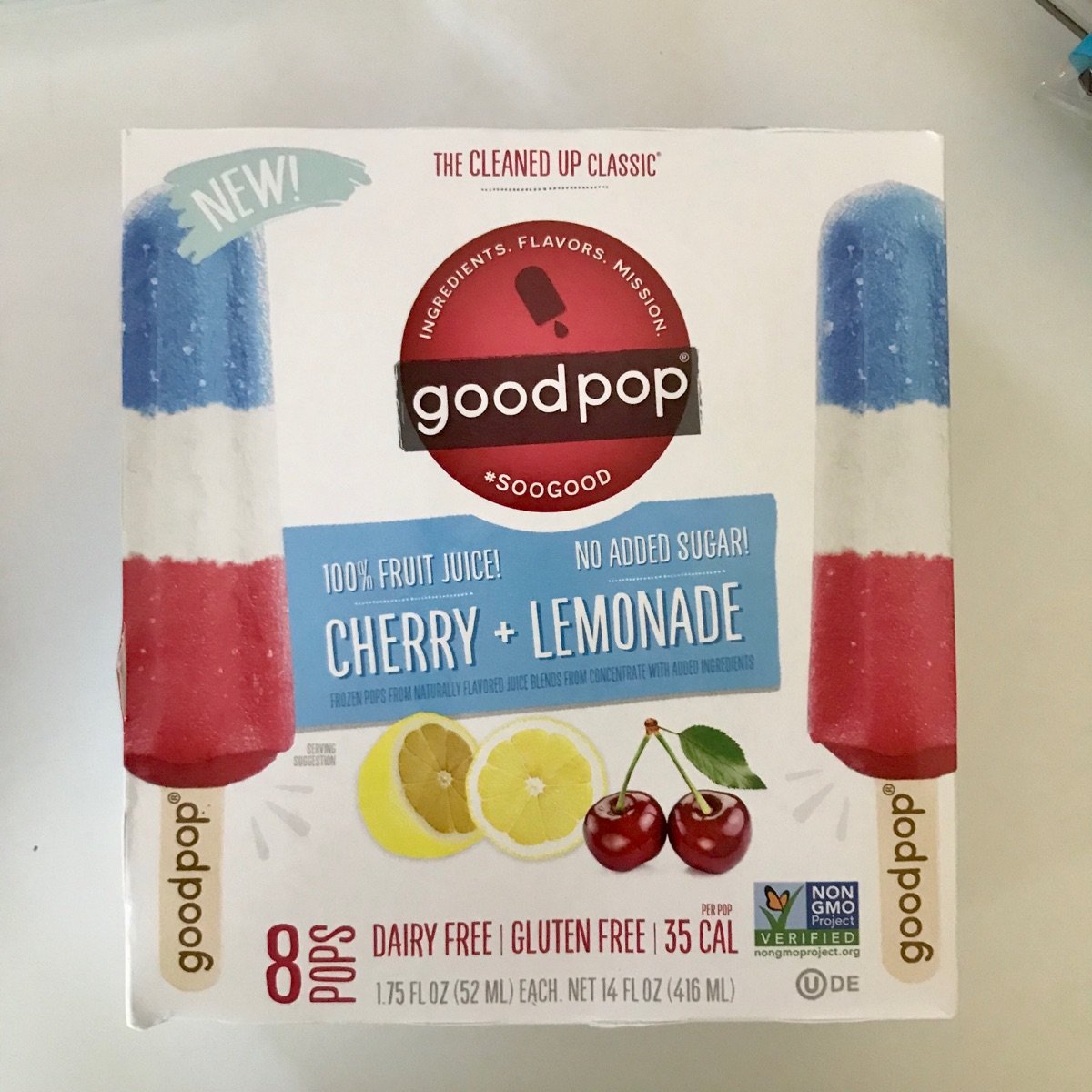 Red, White & Blue from Goodpop - Vegan Product Reviews & Ratings | abillion