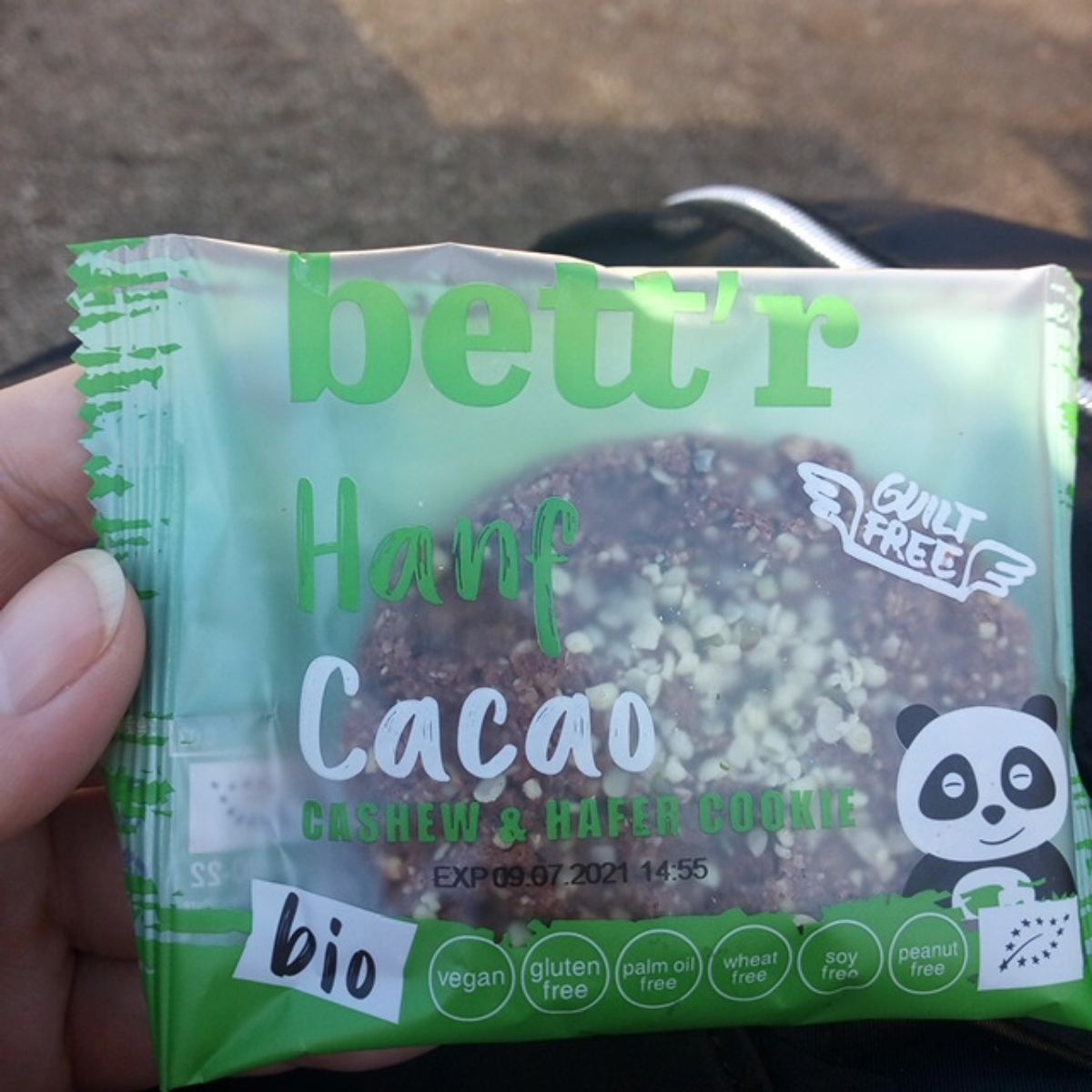 Hanf cacao cookie from Bett'r - Vegan Product Reviews & Ratings | abillion