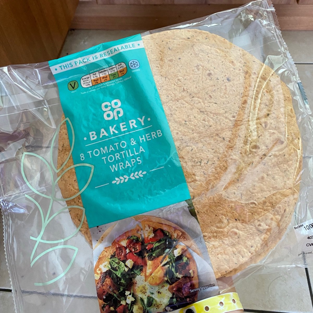 Tomato & Herb Wraps from Coop - Vegan Product Reviews & Ratings | abillion
